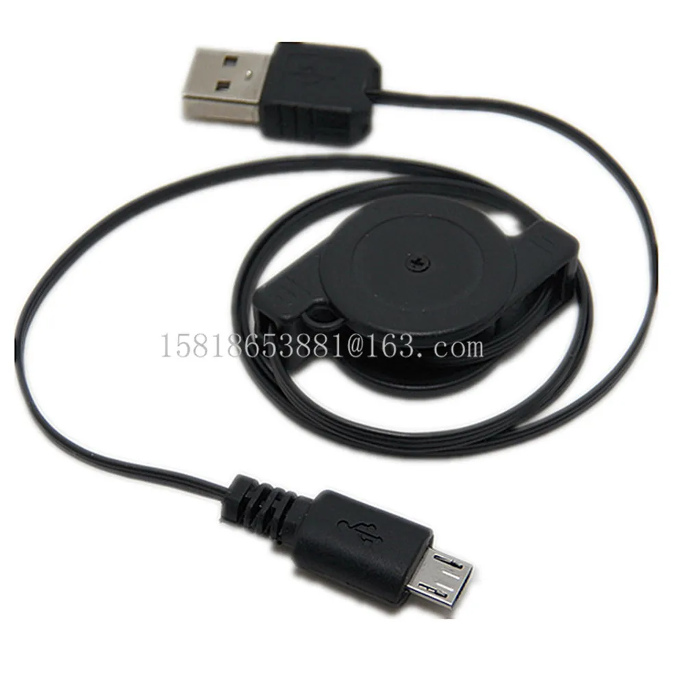 Retractable USB 2.0 to Micro USB Cables Sync Data Charge for HTC ...