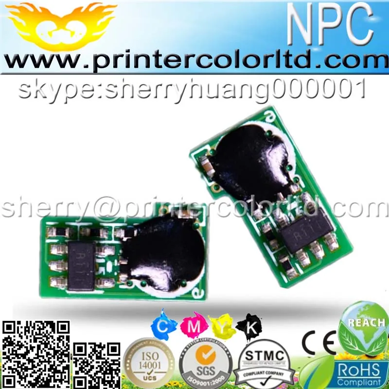 Compatible CF410X cf410 411X 412X 413X cartucho de toner chip para HP ...