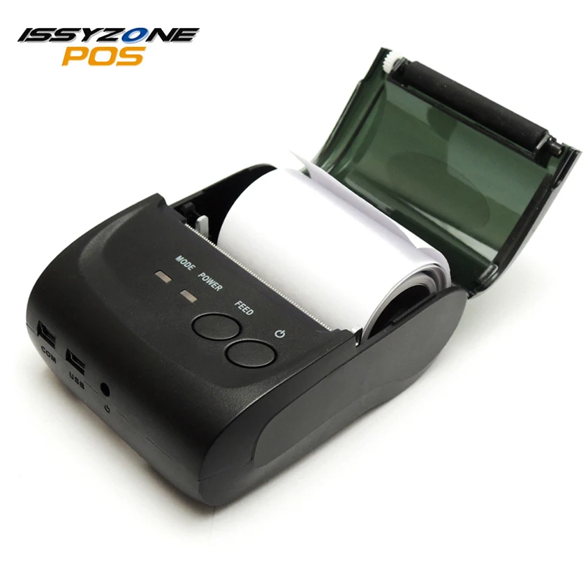 58mm Bluetooth 4.0 Portable Mobile Thermal Printer USB receipt printers ...