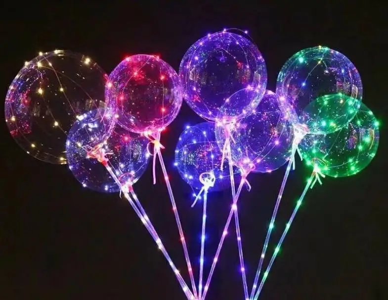 100 conjunto de Led Decoração do casamento Balões Cada conjunto inclui ...