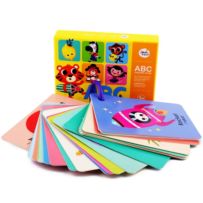 Baby Literacy Card with Pictures Early Childhood Education readings ...