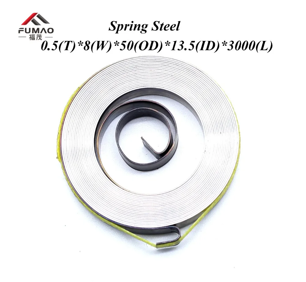 Fumao China Manufacturer Flat Wire Rolling Constant Force Coil Spring ...