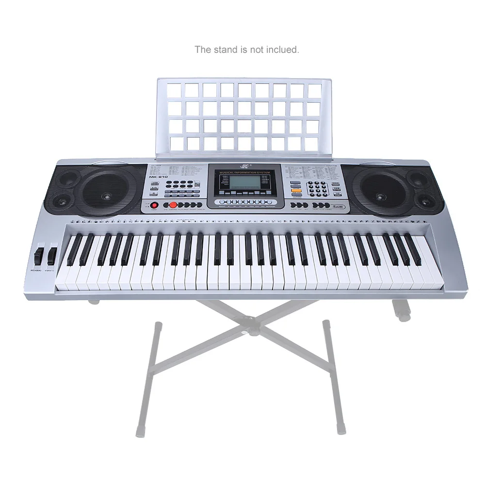 61 Keys Multifunctional LCD Display Digital Keyboard Electric Piano ...