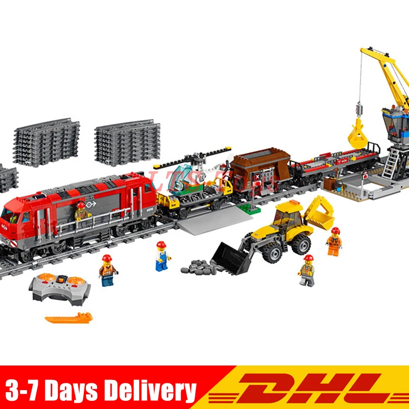 Cheapest DHL Shipping Lepin 02009 1033pcs City Engineering Remote ...