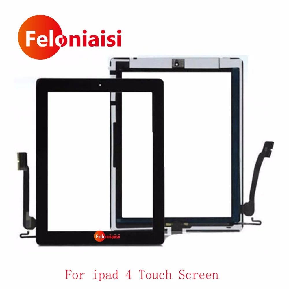 Original Touch Screen Digitizer For iPad 4 A1458 A1459 A1460 Glass ...