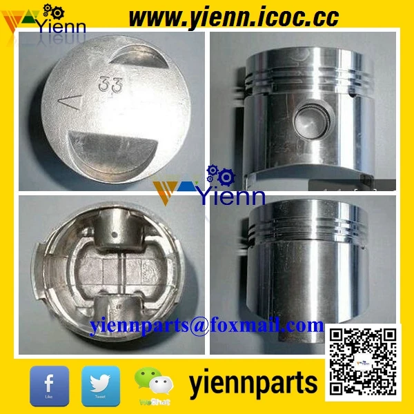 Mitsubishi 4G13 4G15 4G18 4G33 4G52 4G63 4G64 pistón, anillo de pistón ...