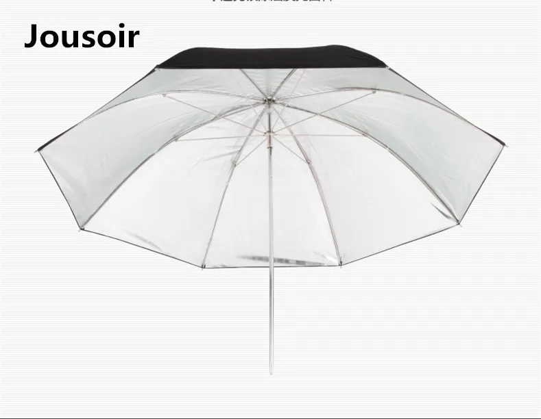 high quality 41 inch black silver reflective umbrella photography ...
