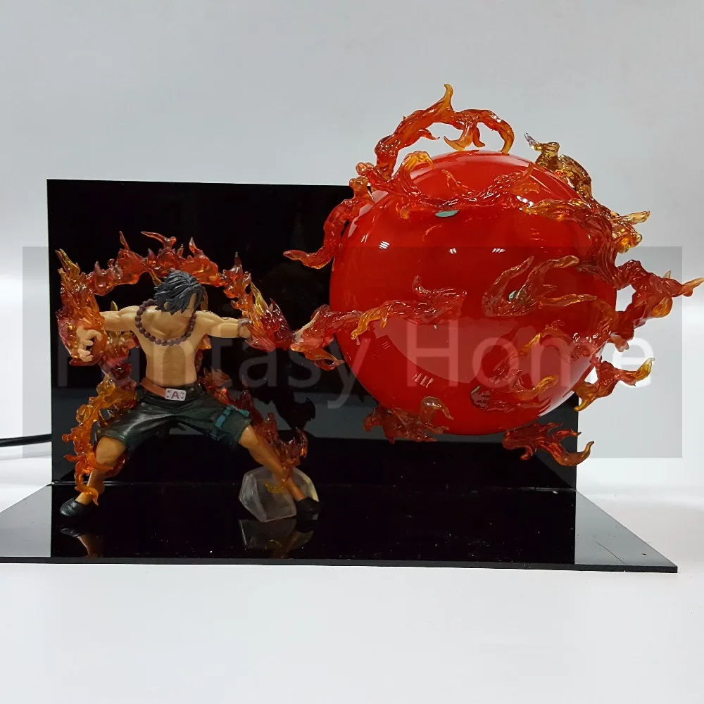 Aliexpress.com : Buy One Piece Action Figure Ace Fire Ball DIY Display ...