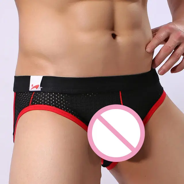 Buy Laamei 1pc Mesh Breathable Men Briefs U Convex