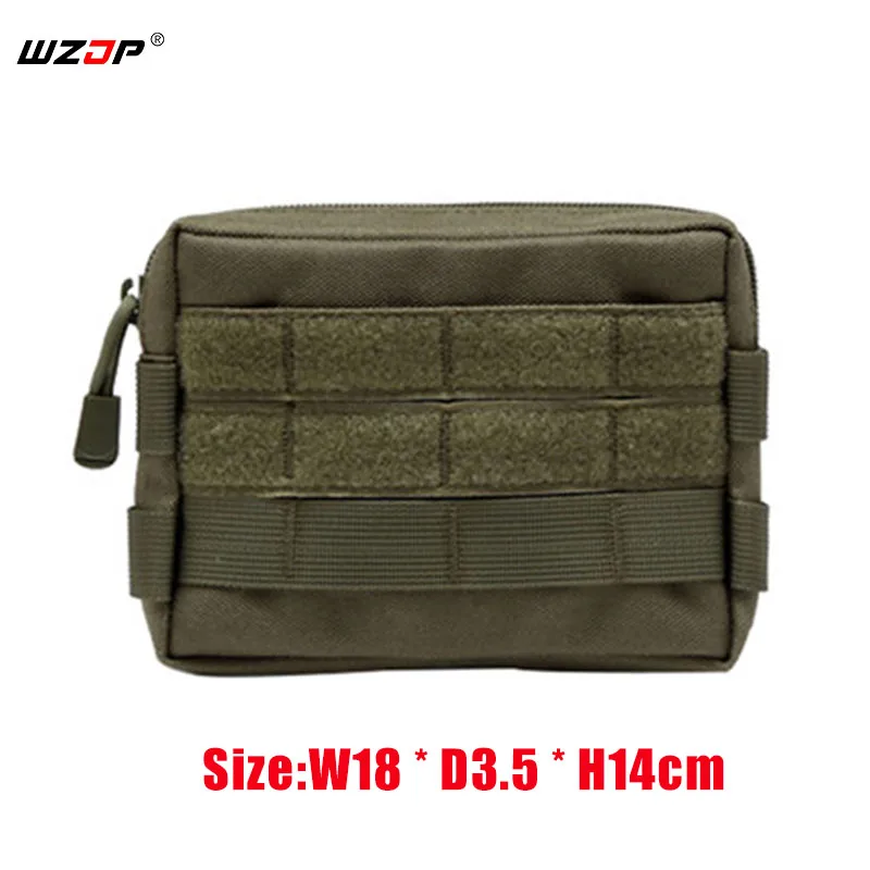 Wzjp Outdoor Tactical 1000d Edc Molle Utility Nylon Waterproof Mini ...