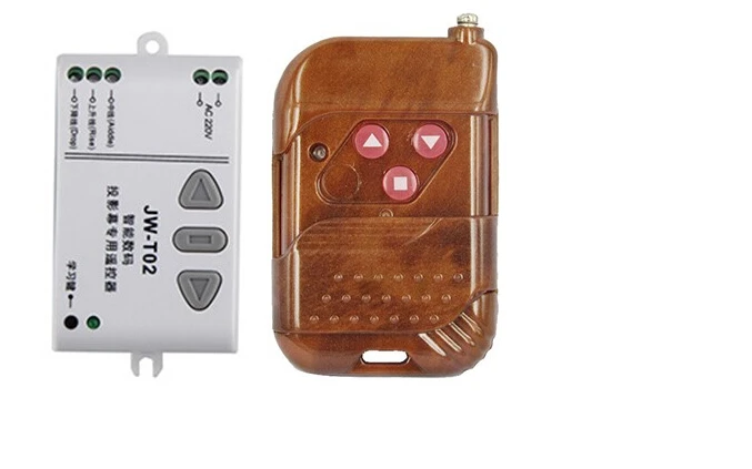 AC 220V Motor RF Wireless Remote Control Switch 220V UP&DOWN Remote ...