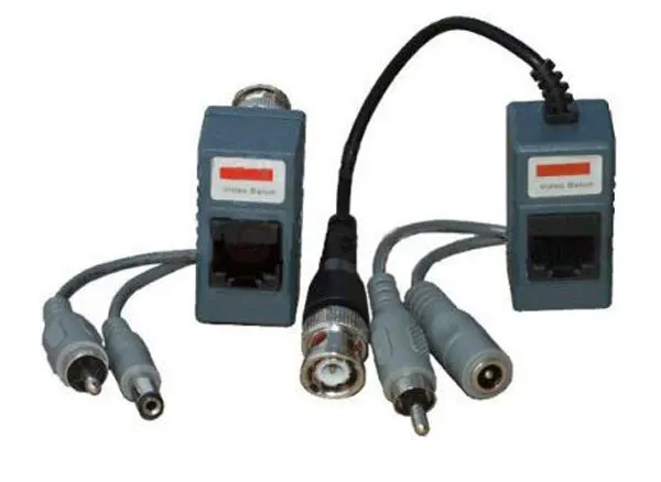 Power-Video-Balun-UTP-Network-Transceiver-twisted-pair-Balun-BNC-for ...