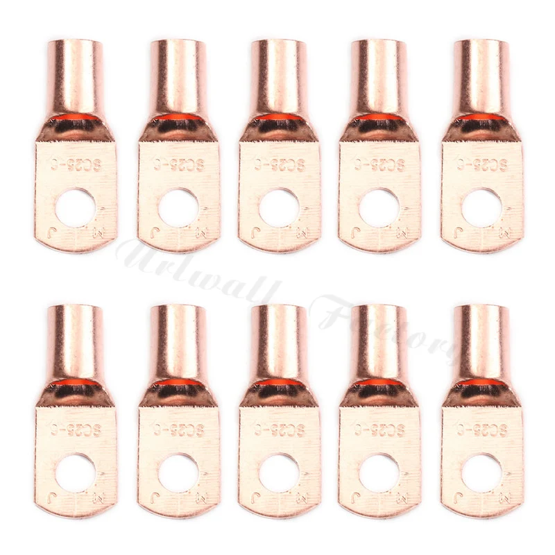 COSSE ELECTRIQUE,SC25-6--Kit'assortiment de trous de boulons, anneau en cuivre, bornes de ...