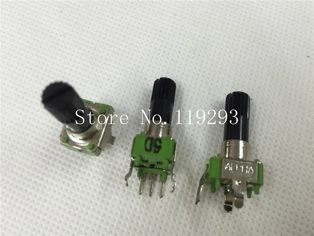 [SA]Taiwan ALPHA R09 Potentiometer B10K 17MM vertical axis 10PCS/LOT ...