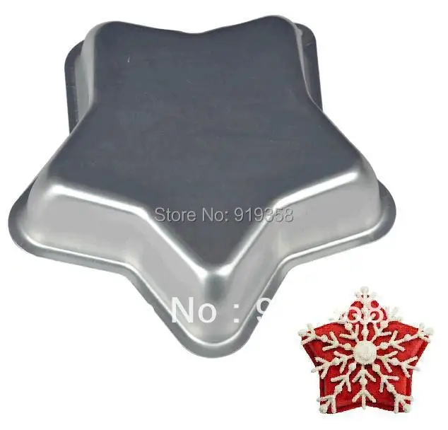 2015 Five pointed Star Shaped Cake Pan Mold Baking Tin Cake Decoration ...
