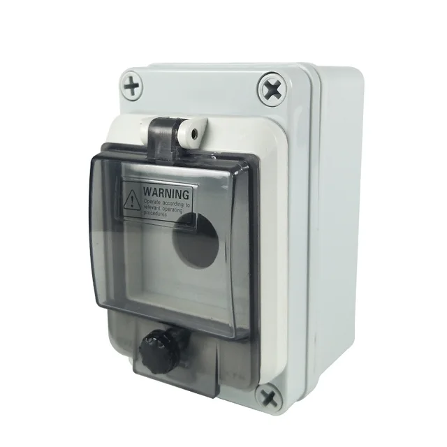 ABS Plastic IP67 Waterproof Junction Boxes Emergency stop switch ...