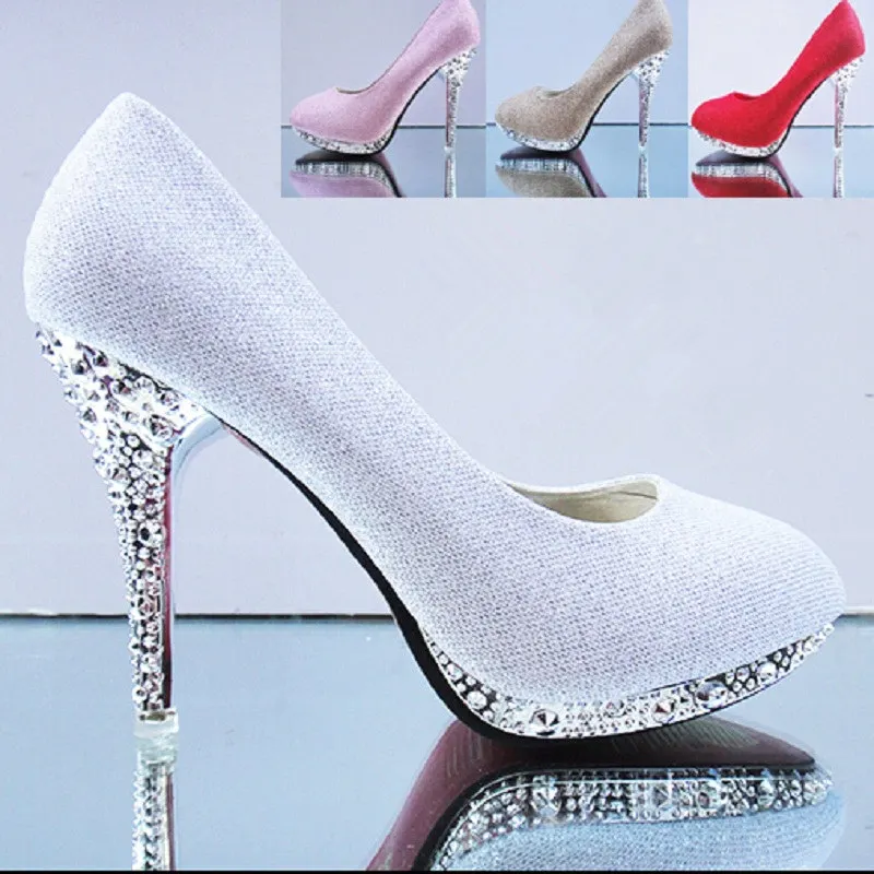 chaussure talon diamant