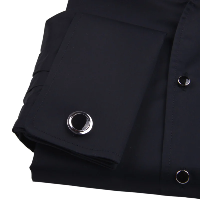 Мужская рубашка под смокинг, Классическая Банкетная рубашка из 100% ...