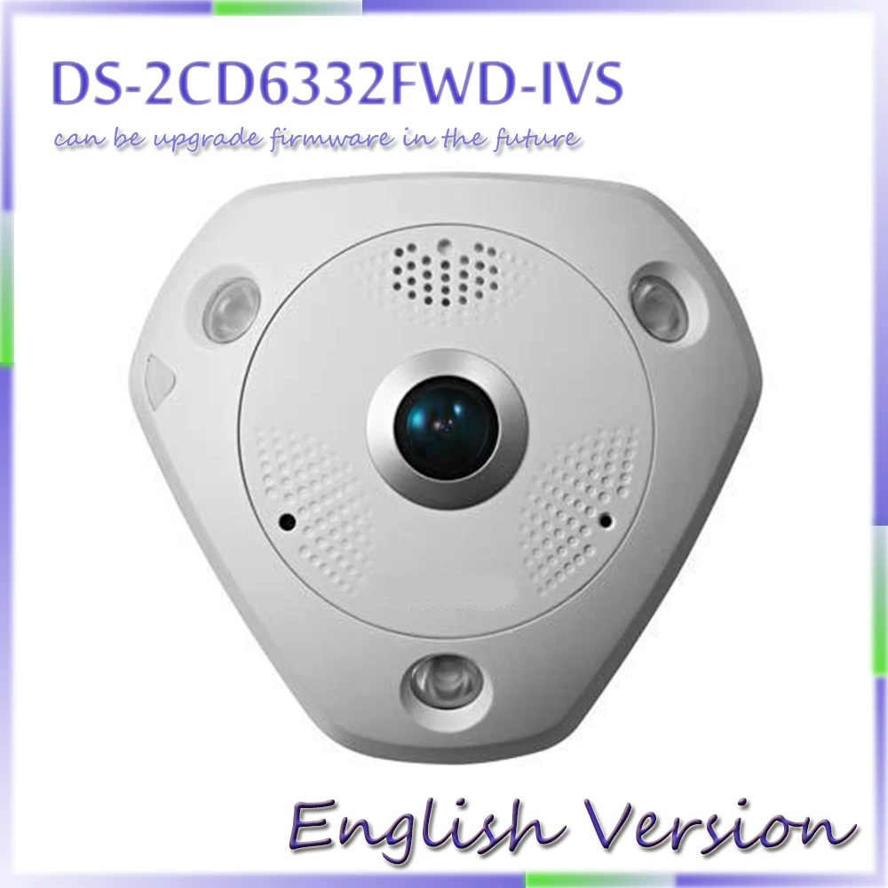 Hikvision English Version support Heat Map DS 2CD6332FWD IVS 3MP WDR ...