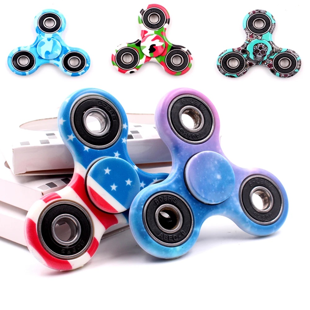 Finger Spinner Fidget Plastic EDC Hand Spinner For Autism and ADHD 15 ...