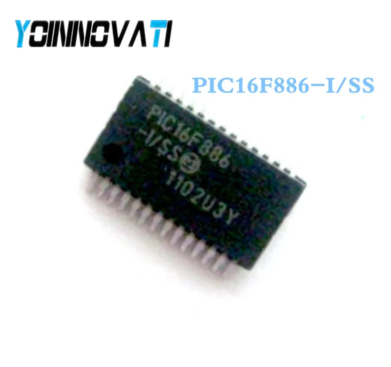 Free Shipping Best Quality 10pcs Lot Pic16f886 Pic16f886 I Pic16f886 I Ss Mcu 8bit 14kb Flash
