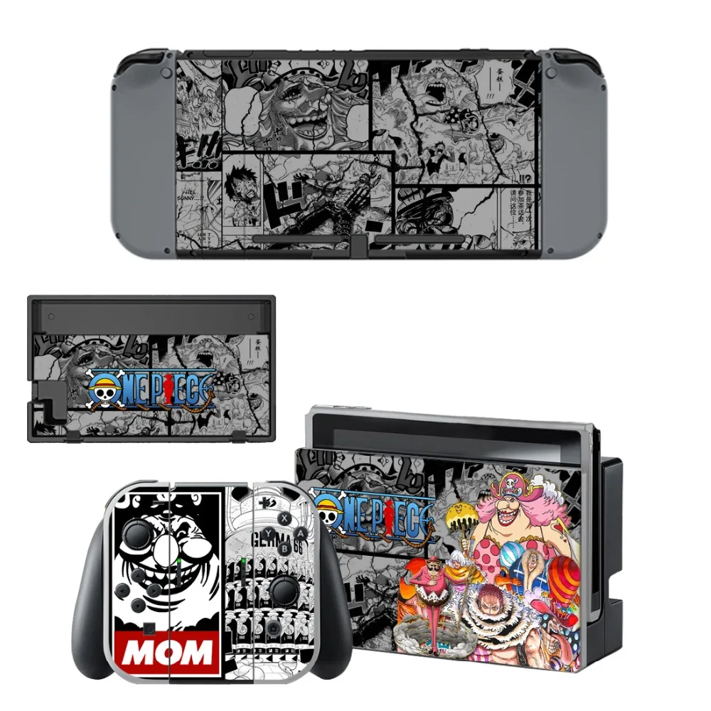 One Piece Luffy Skin Sticker for Nintendo Switch NS Console Joy-Con ...