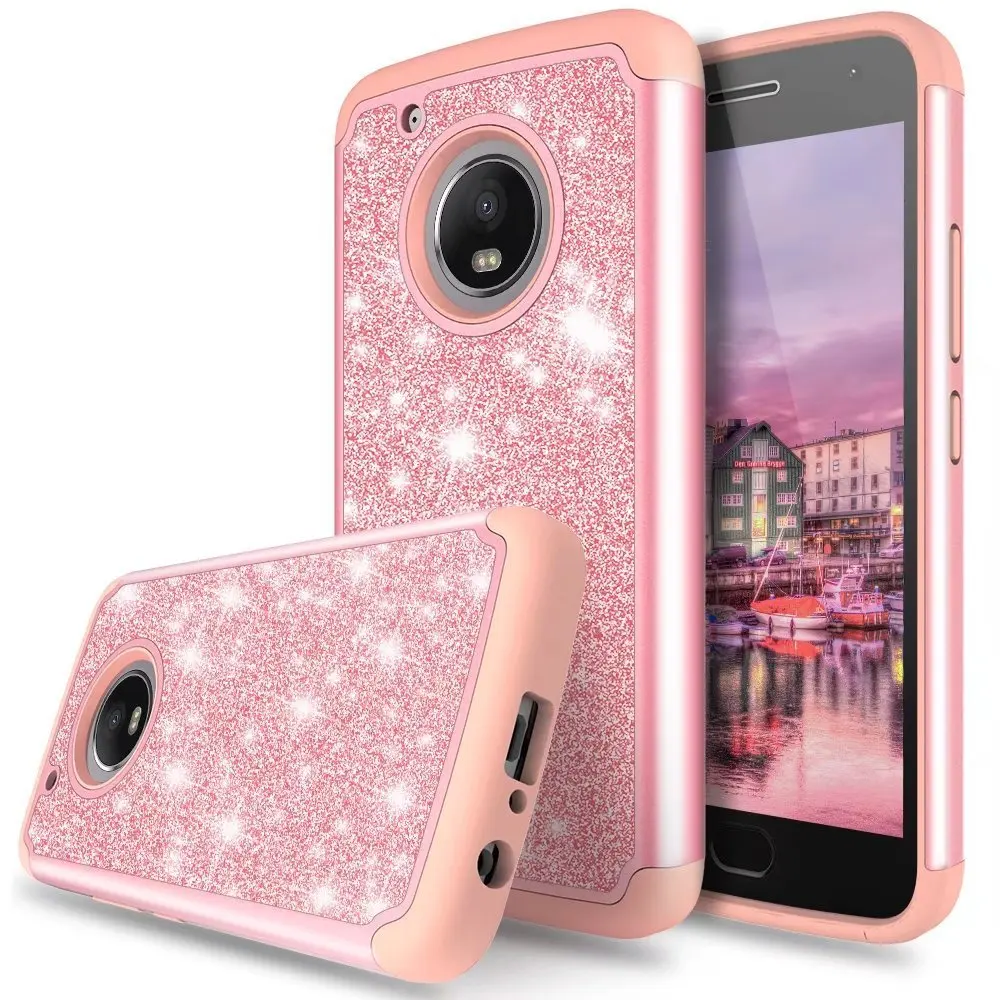 For Iphone Se 2 Case Lk Fashion Glitter Sparkly Bling [2 In 1