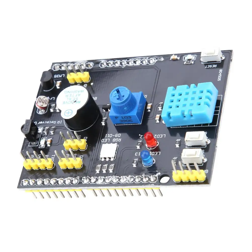 9 in 1 Multifunction Expansion Board - I2C, TTL.