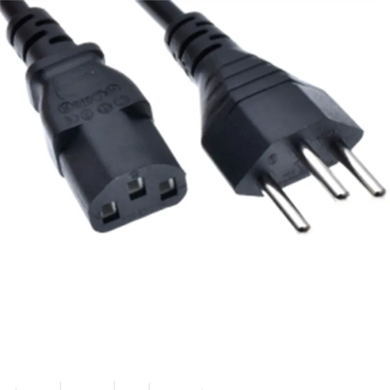 Swiss CH Power Cable Switzerland IEC C13 Power Extension Lead Cord 1.5M ...