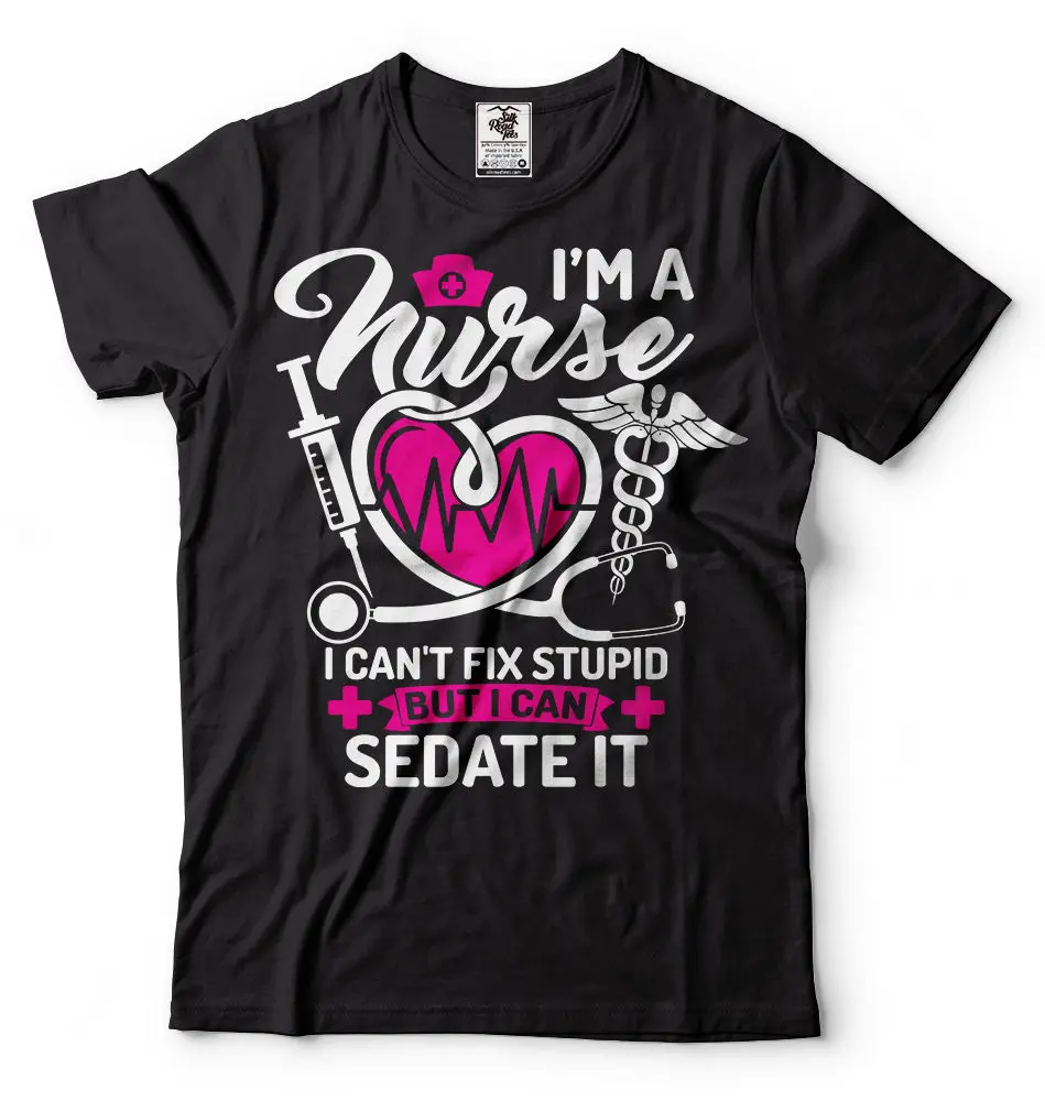 T For Nurse T Shirt Funny Medical T Shirts Registered Nurse T