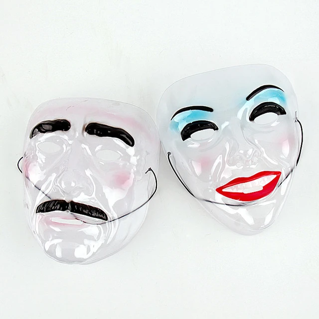 Transparent Mask With Makeup