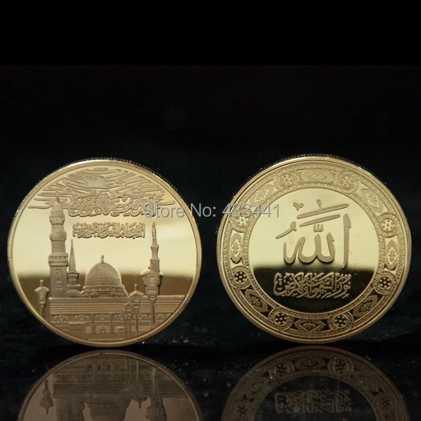 Aliexpress.com : Buy Saudi Arabia Gold Plated Coin,Free shipping ,20pcs ...