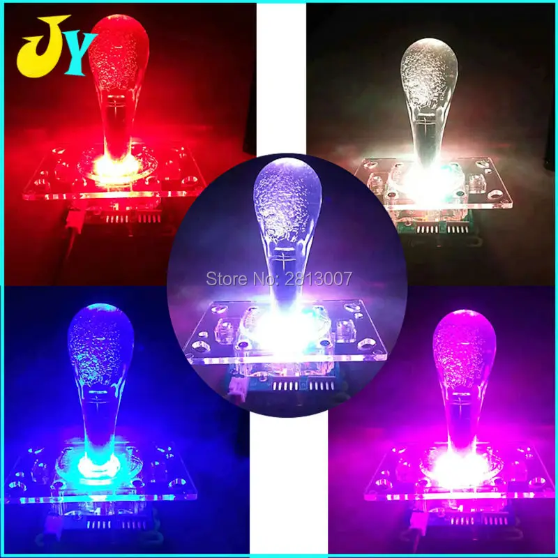 High Quality 12v Led Joystick Colorful Lights Illuminated Joystick For ...