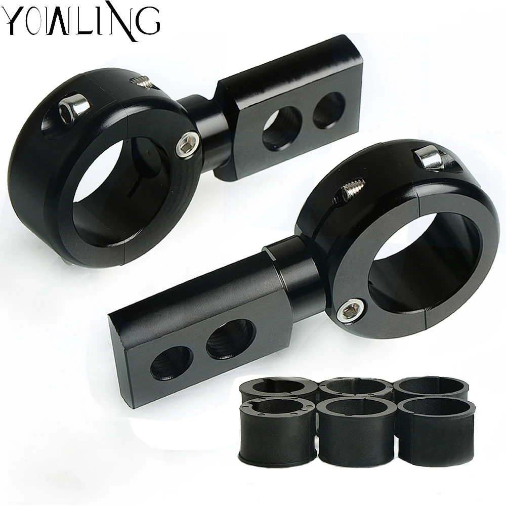 Universal 22mm 25mm 28mm Lamp Mount Motorcycle Spotlight Fog Lamp ...