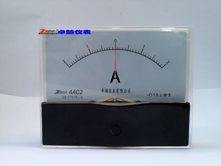 Mechanical-excitation-DC-ammeter-pointer-meter-44C2-2A-0-2A-44L1-2A ...