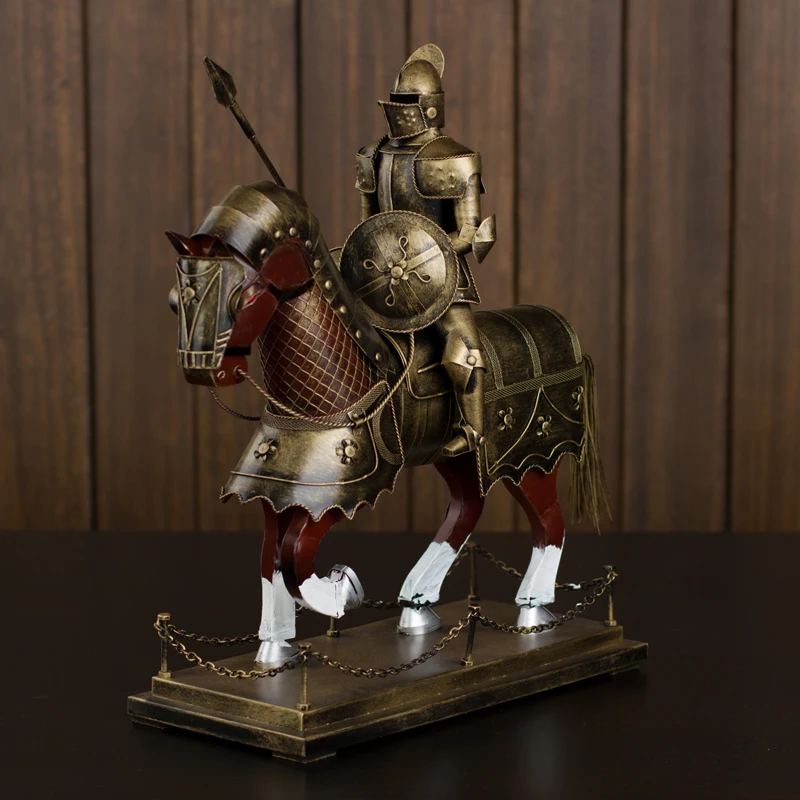 Medieval Metal Armor Knight Armor Ancient Antique European Model Of ...