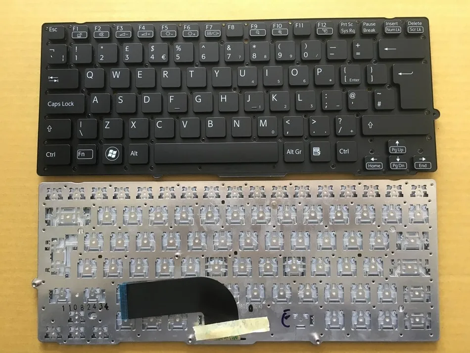 Uk Keyboard For Sony Viao Vpc-sb Vpc-sd Series Black Without Frame ...