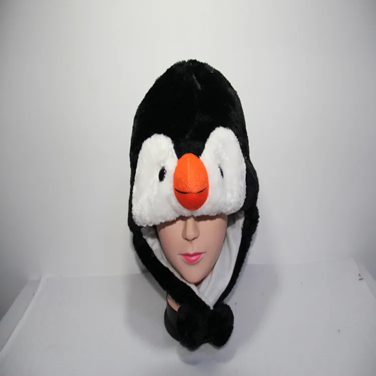 Penguin Hat With Mittens