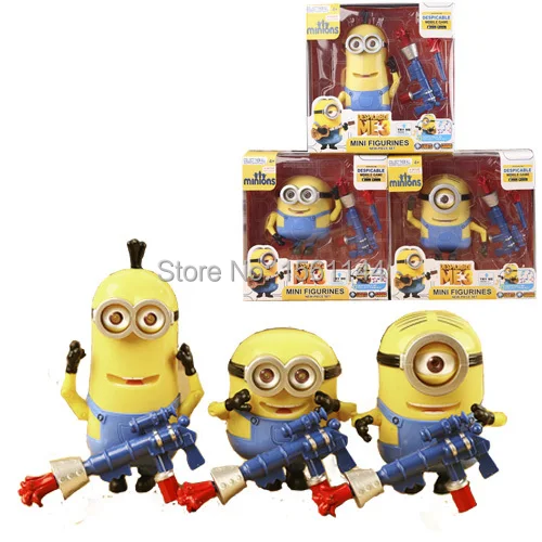 Despicable Me 2 Minion bob/Jerry/kevin with Jelly Blaster,giant minions ...