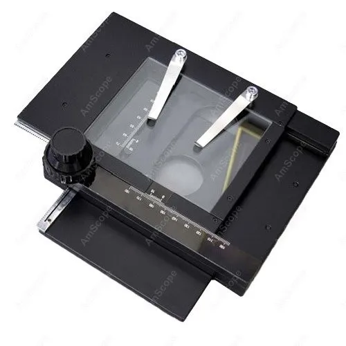AmScope supplies X-Y Gliding Table - Manual Stage For Microscopes ...