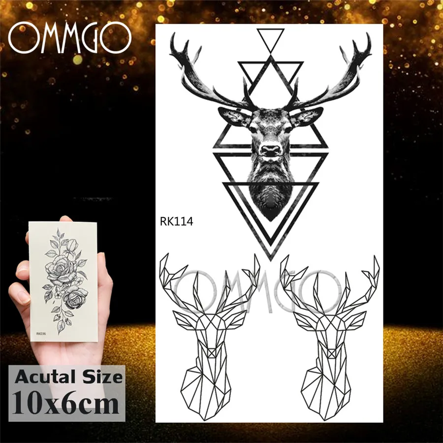 Deer Head Tattoos For Women