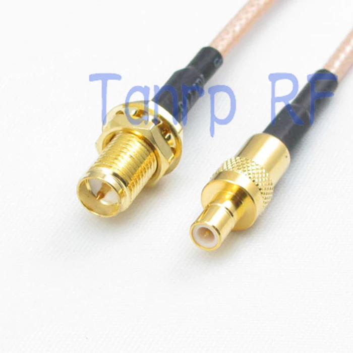 6in RP SMA hembra a SMB enchufe macho conector RF adaptador 15CM ...