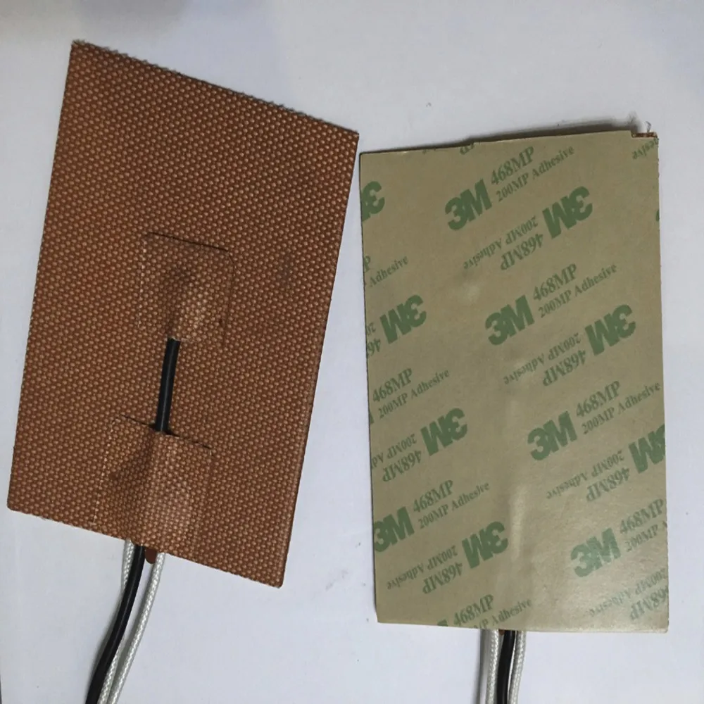 3m Adhesive Backing Silicone Heating Pad Heater 300x300mm 220v 800w For ...