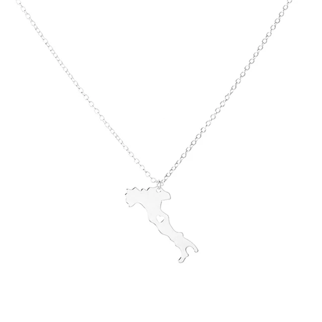 Italy Map Outline Boot