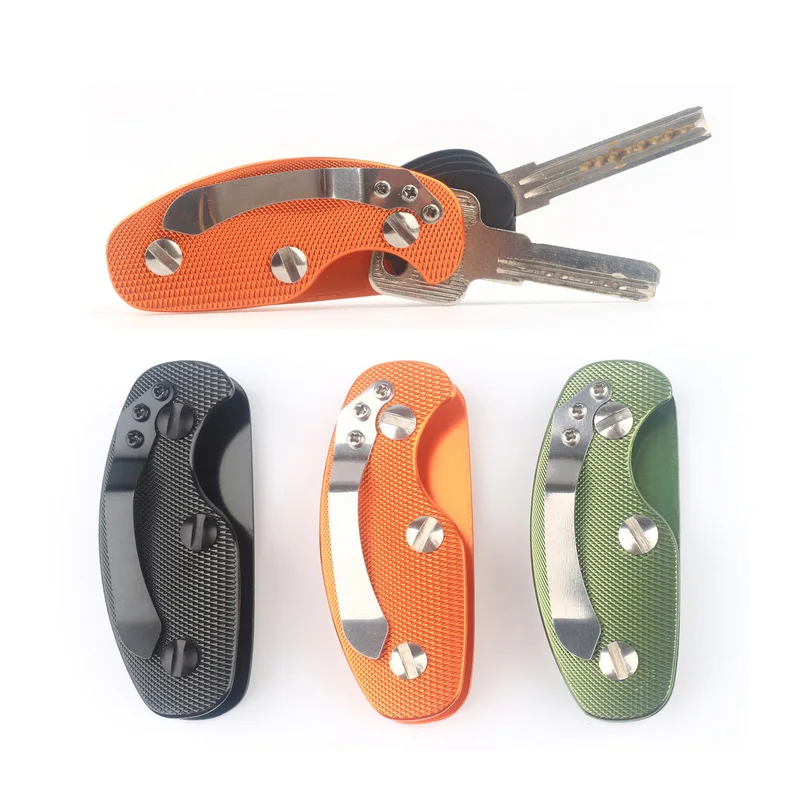 EDC Lightweight Multi function Folding Keys Organizer Holder Pocket Key ...