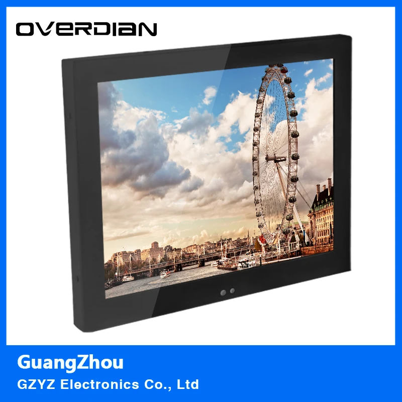 15Inch VGA/USB Interface Computer Monitor Single Point Touch Screen ...