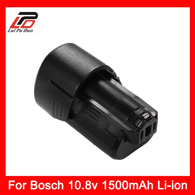 10.8V 1.5Ah Li Ion Replacement Power Tool Battery For Bosch BAT411 ...