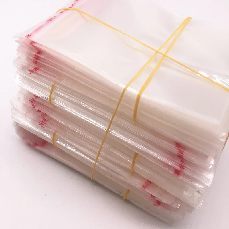 100 шт 5x7,6x9,7x11,8x13,9x16,10x18 см Resealable полиэтиленовый пакет ...