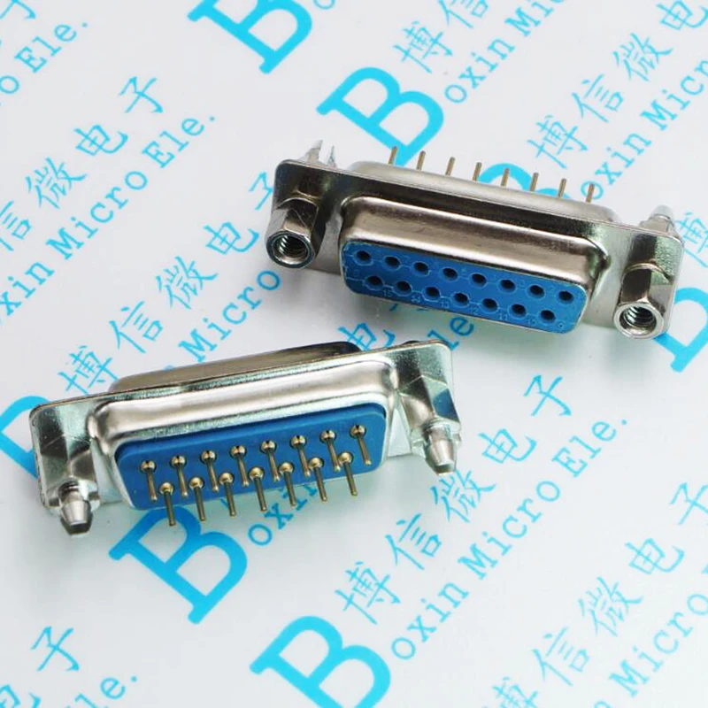 DP15 Two Rows Of Female DB15 Serial Port 15 Pin straight Pin With ...