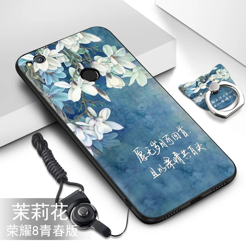 Мультяшный чехол huawei P8 lite mate 8 9 чехол для huawei Nova 2 plus huawei mate 10 lite P ...